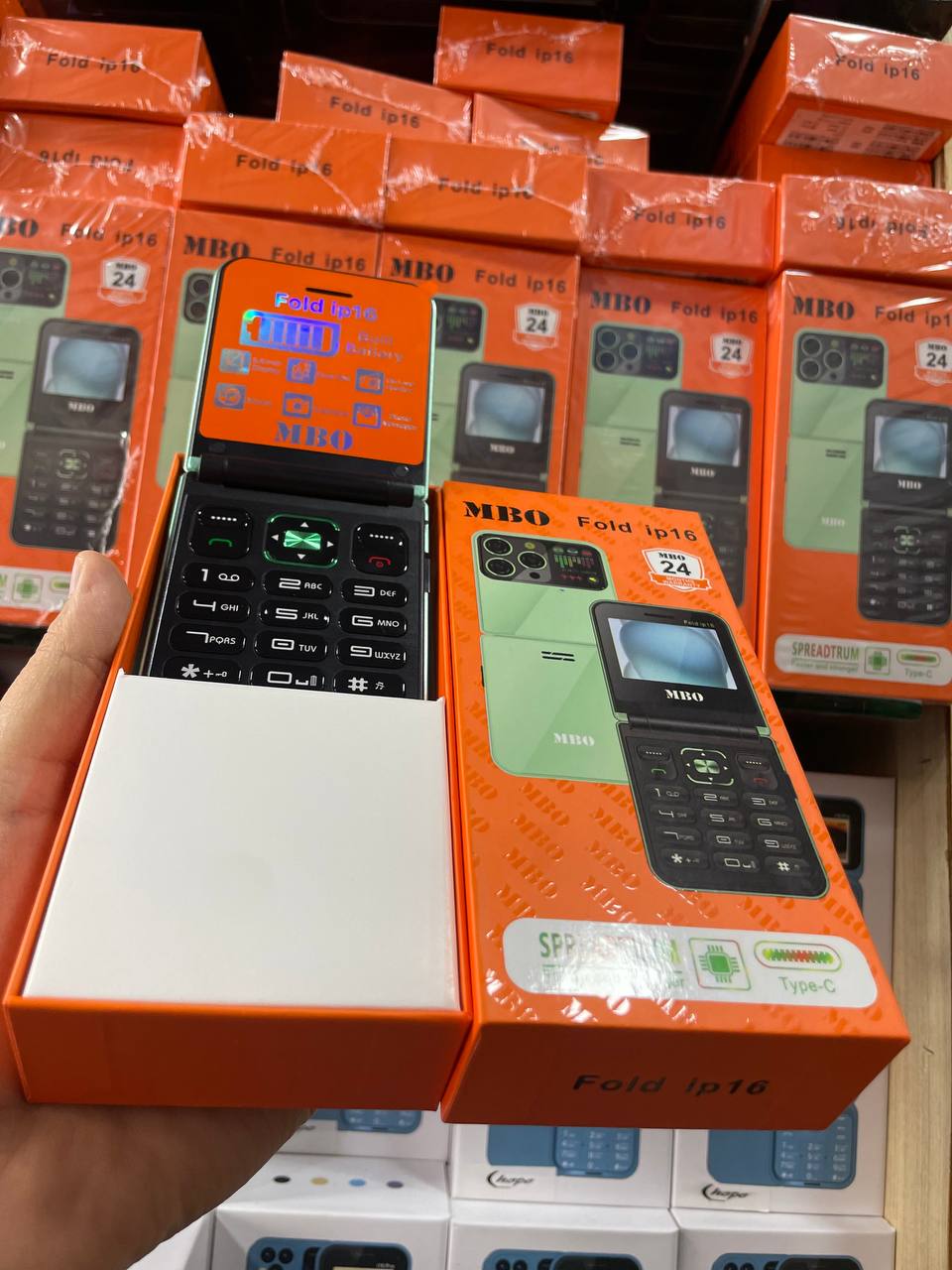 Mobile MBO Fold ip16 MTK – eGRO